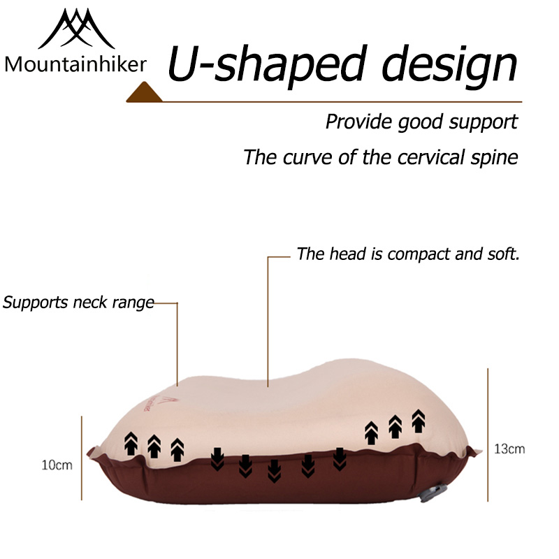 MOUNTAINHIKER Camping Outdoor Travel Portable Soft Self Inflatable ...