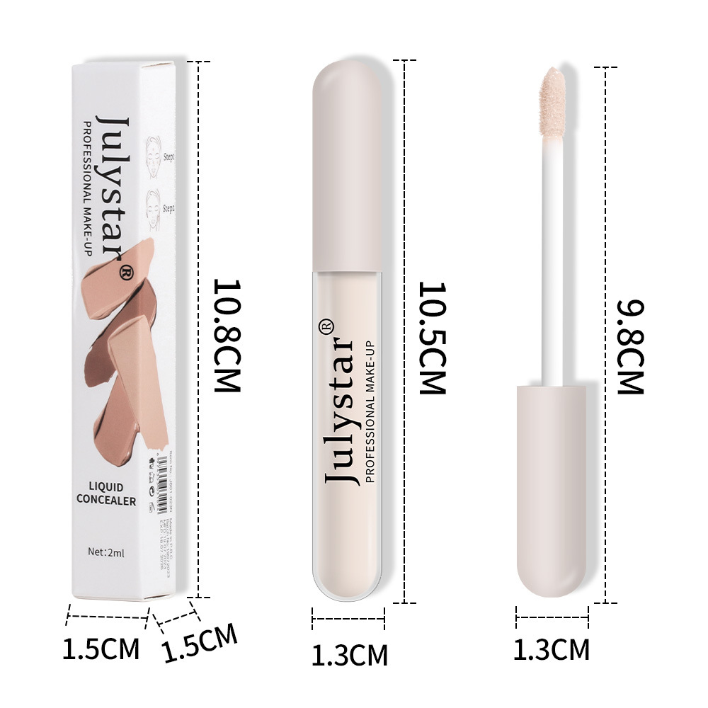 Julystar Cross-border Beauty Face Cover Spots Acne Mark Concealer 6 ...