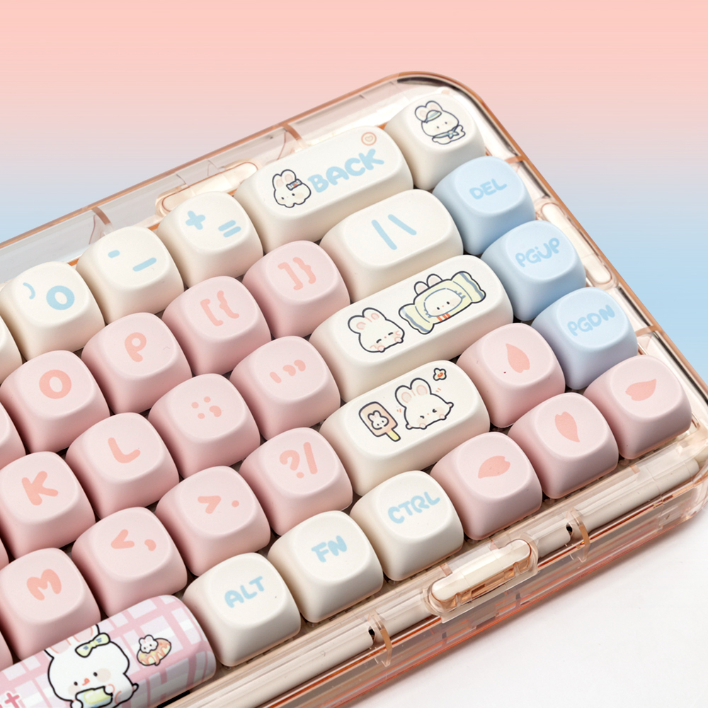 Bread Idea Keycaps 139Keys/Set PBT MOA Profile Full DYE-SUB DIY Custom ...