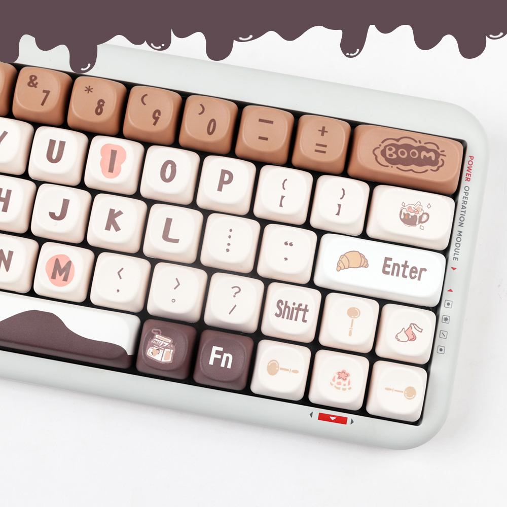 Bread Idea Keycaps 139Keys/Set PBT MOA Profile Full DYE-SUB DIY Custom ...