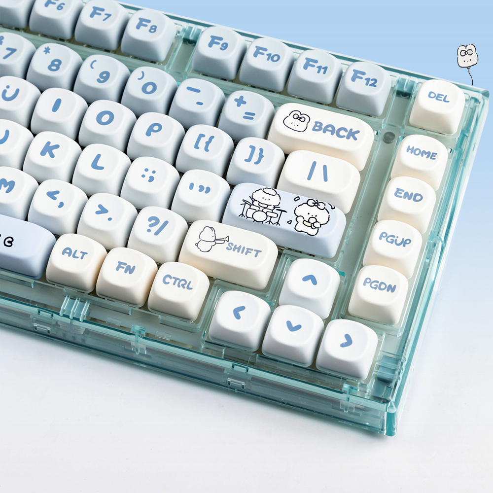 Bread Idea Keycaps 139Keys/Set PBT MOA Profile Full DYE-SUB DIY Custom ...