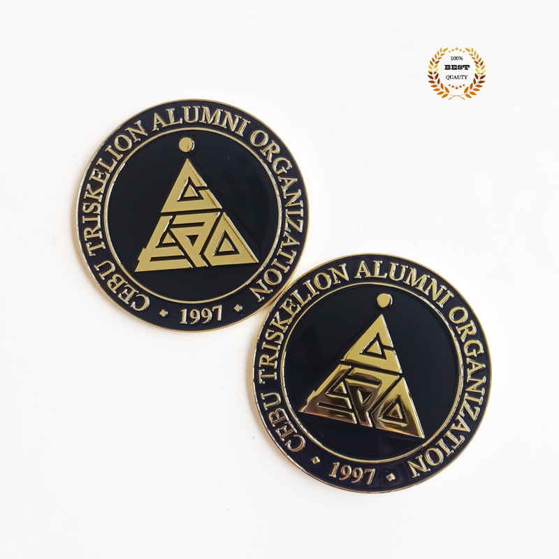 High Quality 3inch Full Solid CEBU TRISKELION ALUMNI ORGANIZATION Badge ...