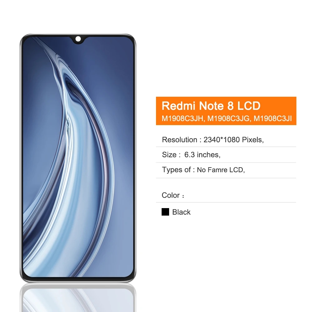 Display For Xiaomi Redmi Note 8 Note8 M1908C3JH LCD With Touch Screen ...