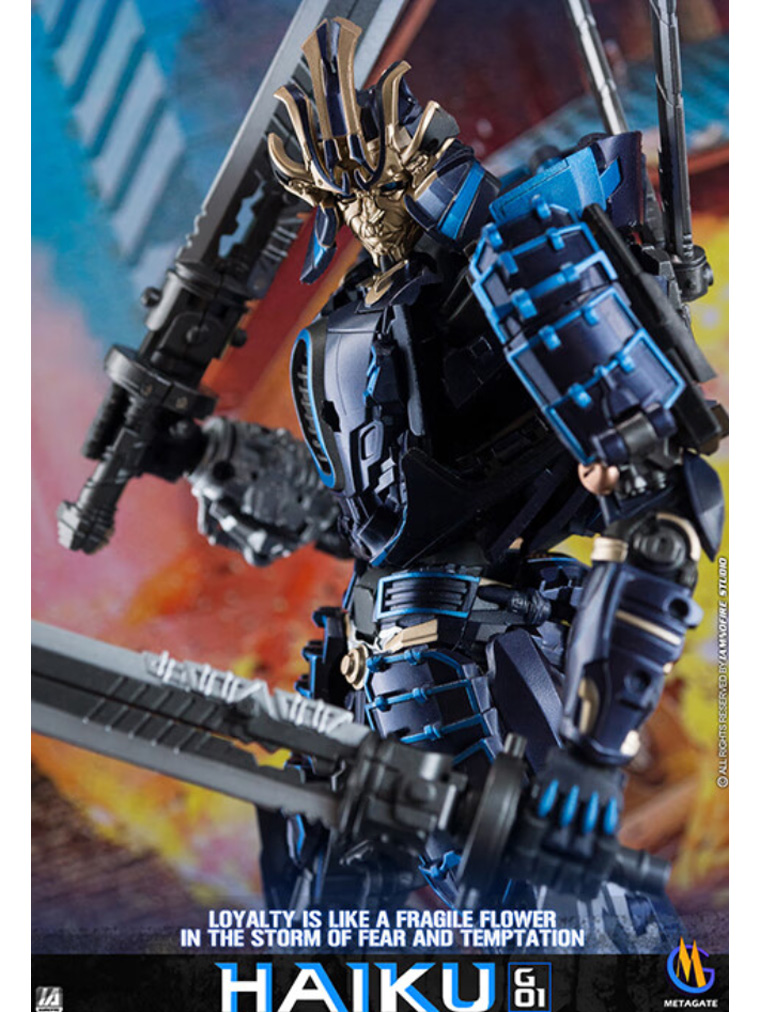 Transformers MetaGate G01 Haiku Drift Triple Changer Drift haiku zinc ...