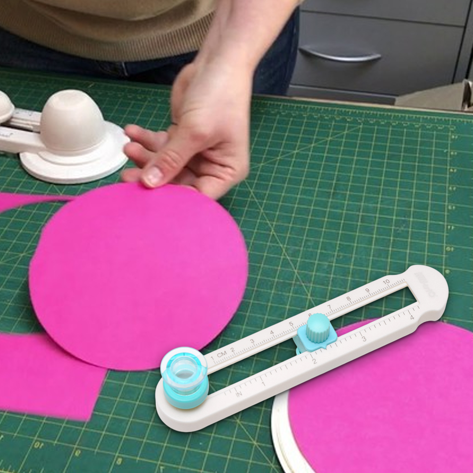 Circle Cutter For Paper Crafts Round Trimmer Tool With Accurate Cutting ...