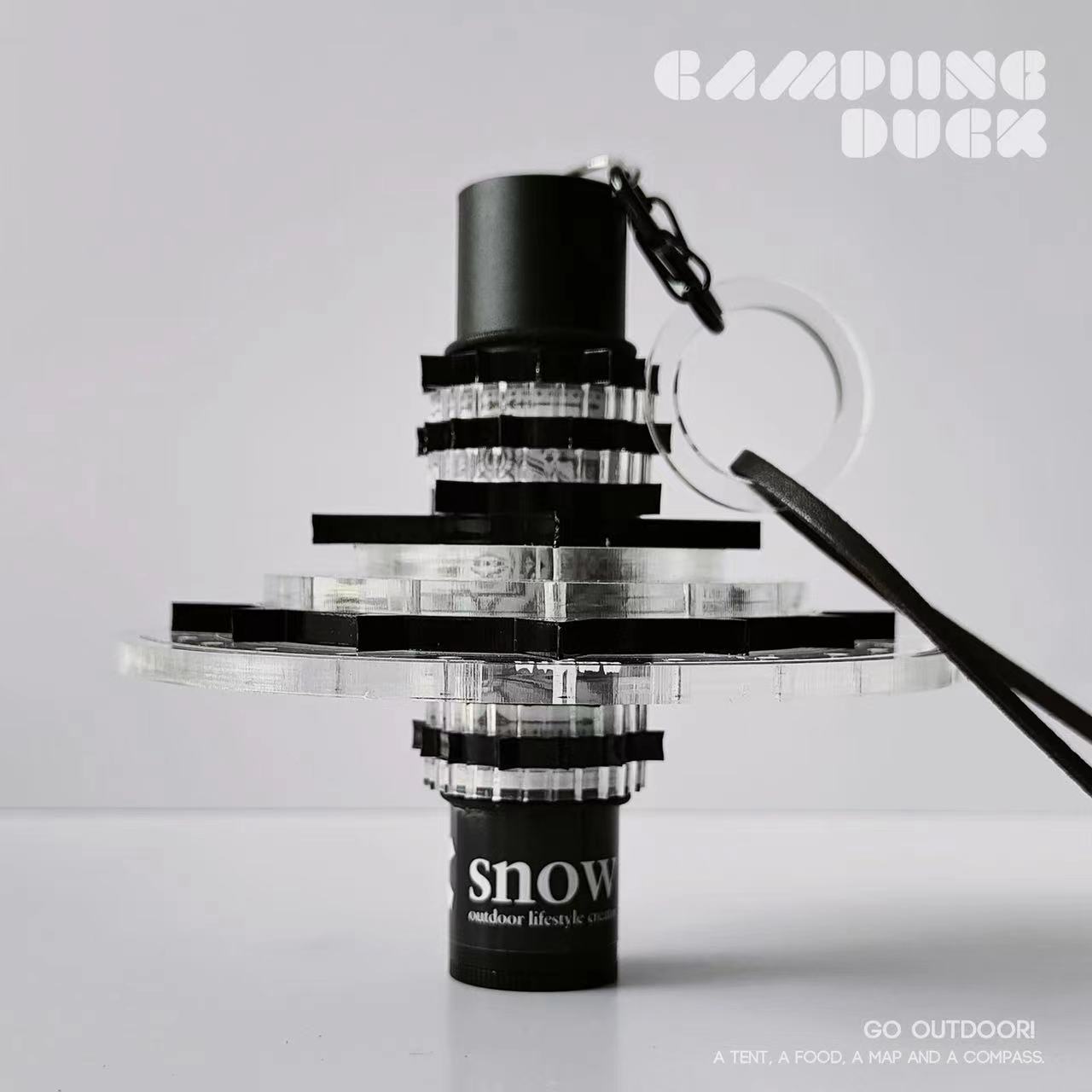 Skyfire SKYFIRE Camping Stick Light Creative Unique Lamp Holder COMPASS ...