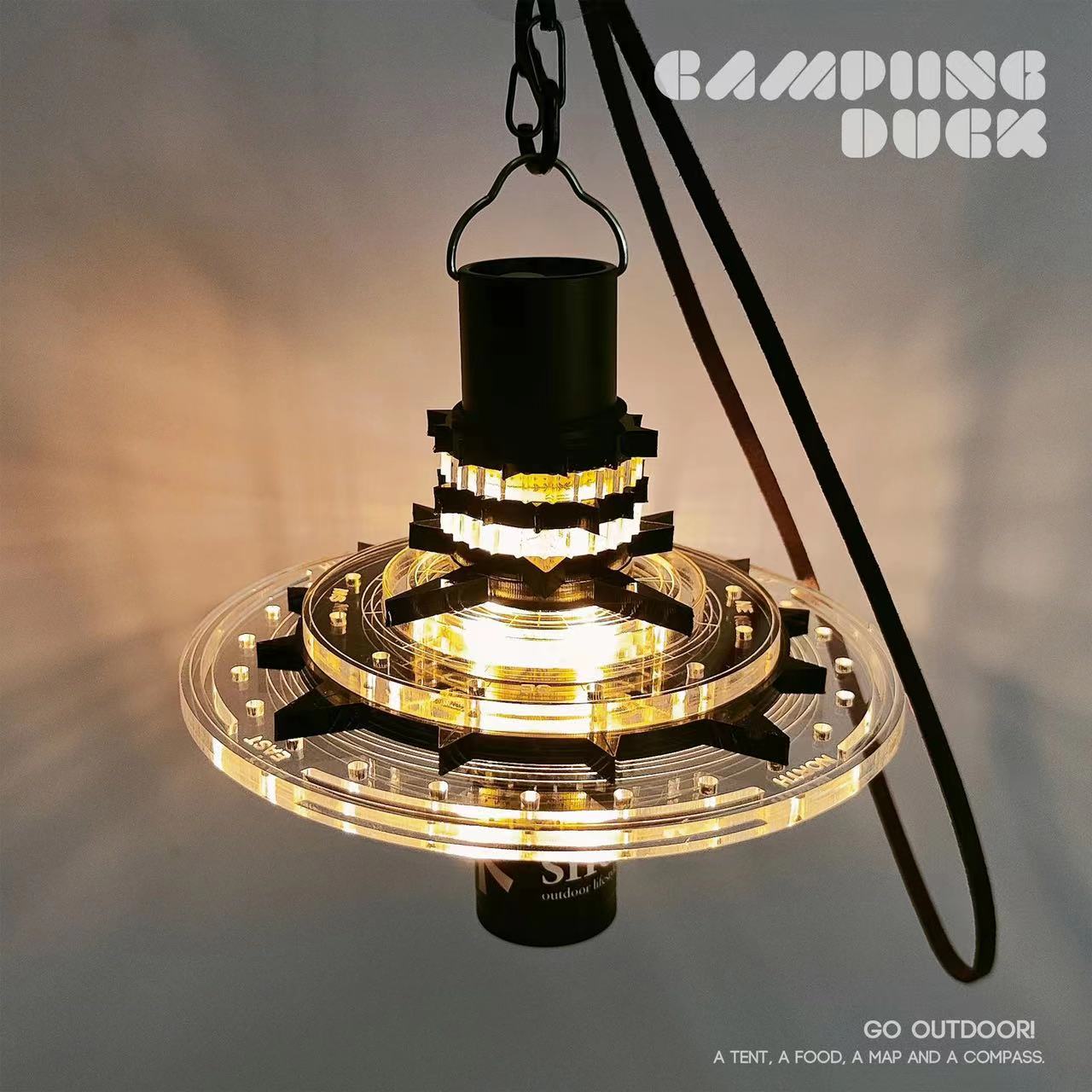 Skyfire SKYFIRE Camping Stick Light Creative Unique Lamp Holder COMPASS ...