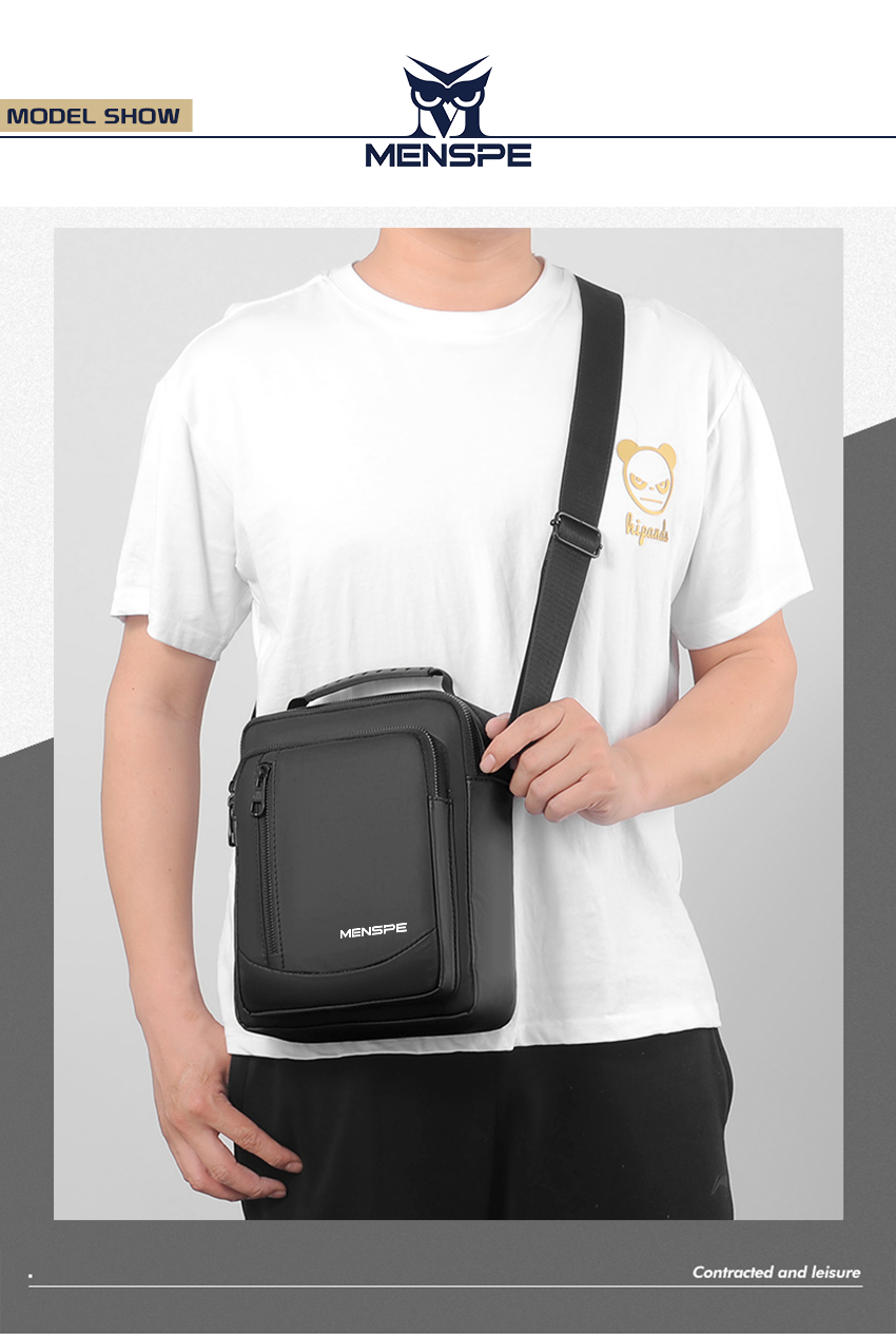 MENSPE Shoulder Bag CrossBody Bag for Men | Shopee Philippines
