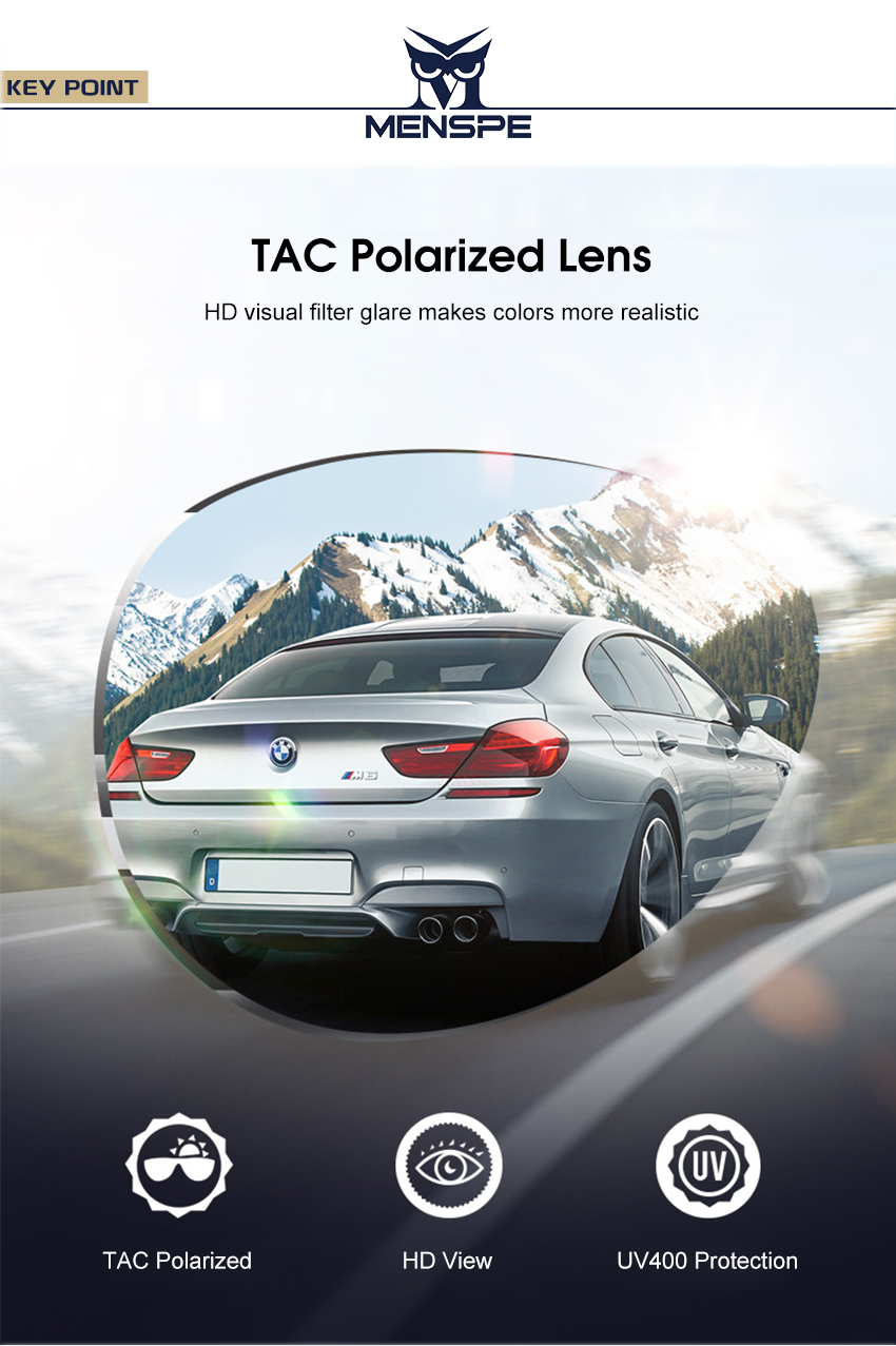 MENSPE Foldable Sunglasses for Men Photochromic Sunglasses Driving ...