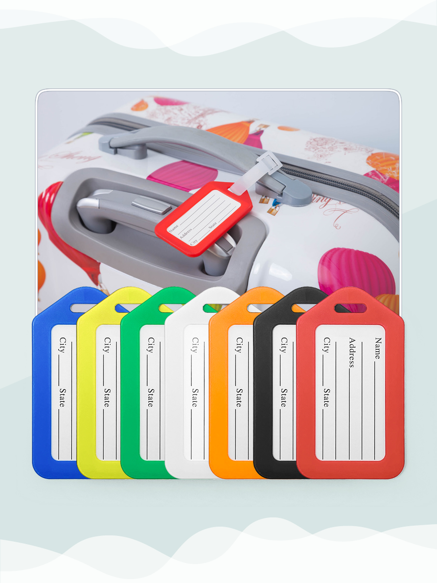 10pcs Luggage Tag Sign Tag Travel Airplane Suitcase Tag Listing ...