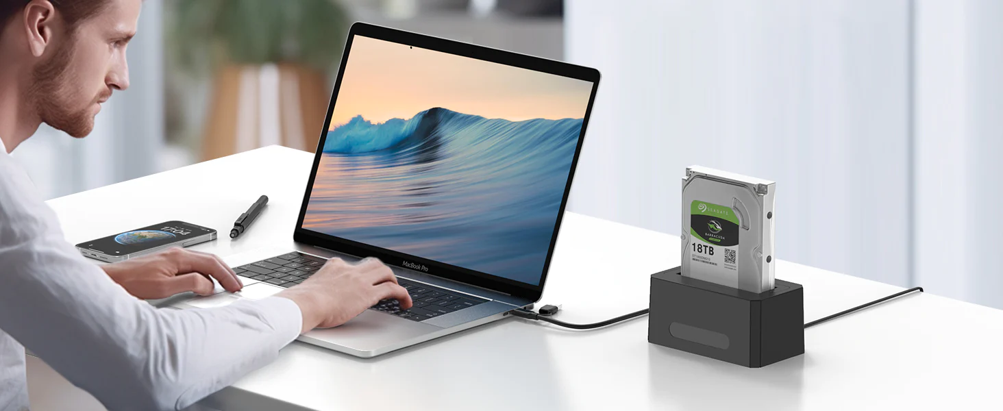 ACASIS SAS/SATA To USB 3.0 Adapter,2.5/3.5 Inch External SAS Enclosure ...