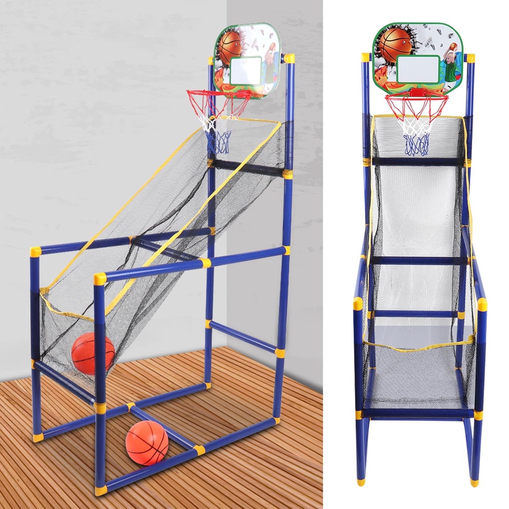 Kids Basketball Hoop Arcade Game Mini Indoor Basketball Stand Set ...