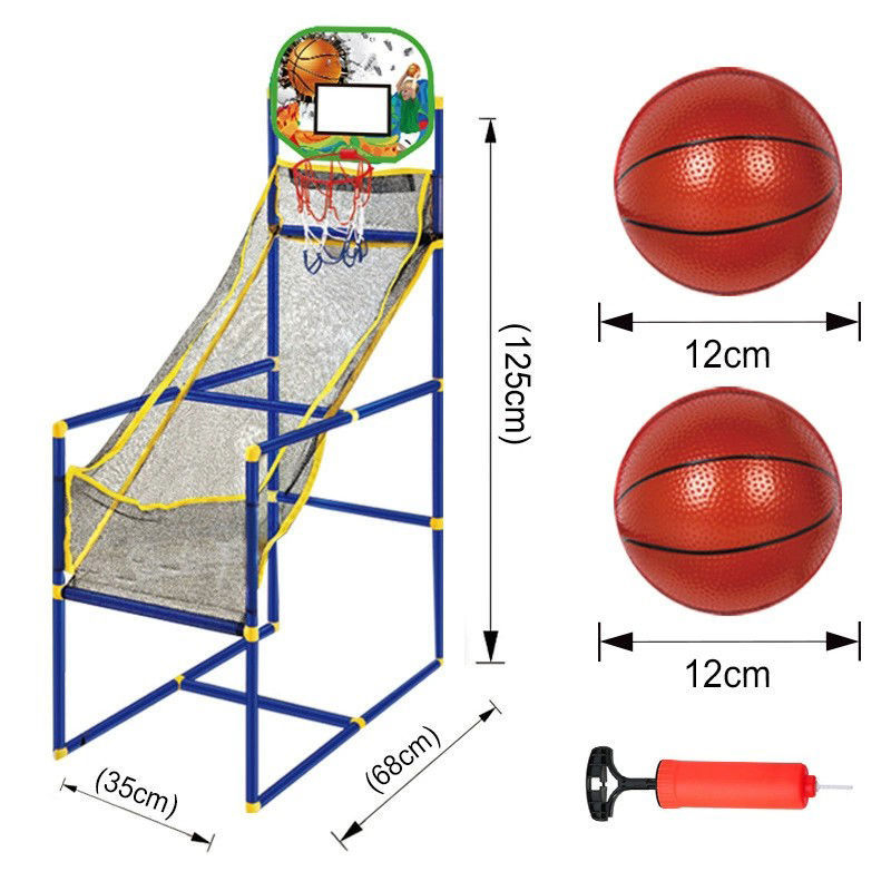 Kids Basketball Hoop Arcade Game Mini Indoor Basketball Stand Set ...