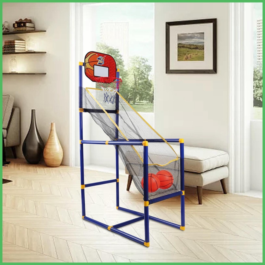 Kids Basketball Hoop Arcade Game Mini Indoor Basketball Stand Set ...