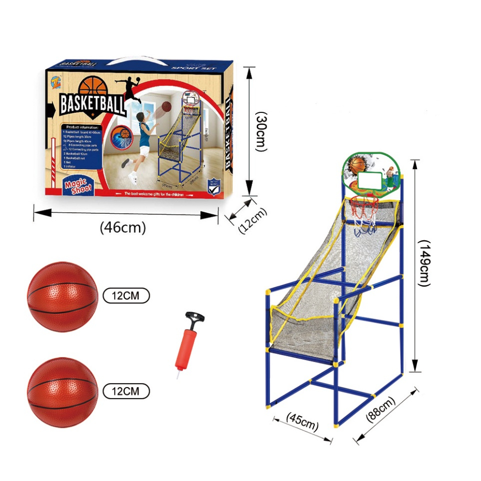 Kids Basketball Hoop Arcade Game Mini Indoor Basketball Stand Set ...