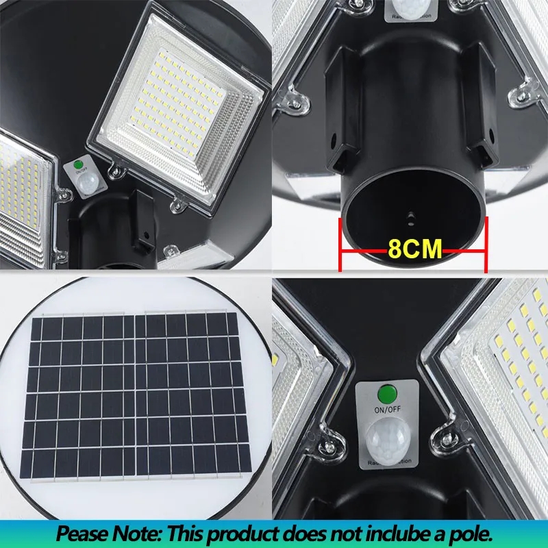 Solar street light UFO solar light outdoor waterproof IP67 soalr garden light solar lamp with ...