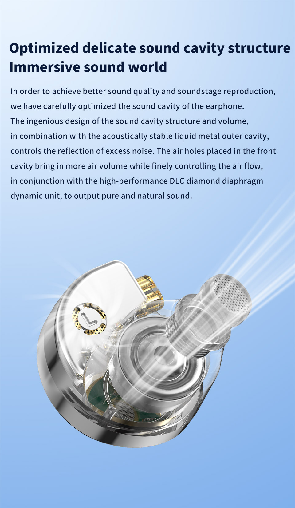 TRN Conch Wired Earphones IEM Detachable Cable HiFi Sound Gaming Music ...