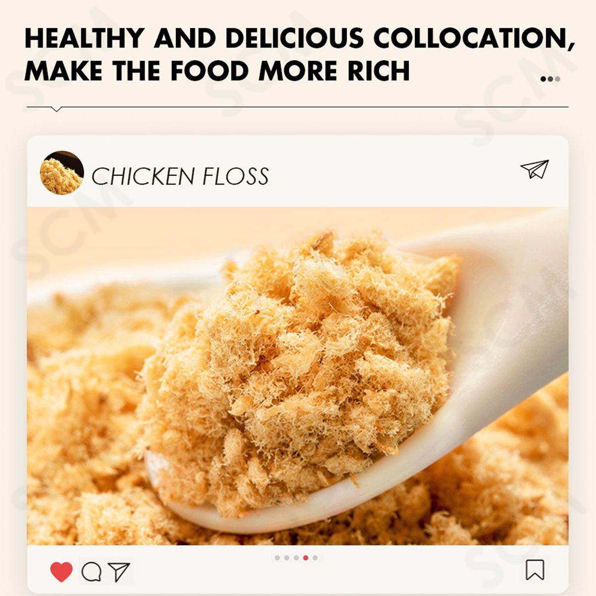 Pork Floss/Chicken Floss Imported Floss Powdery Pork (Masang)-500g ...