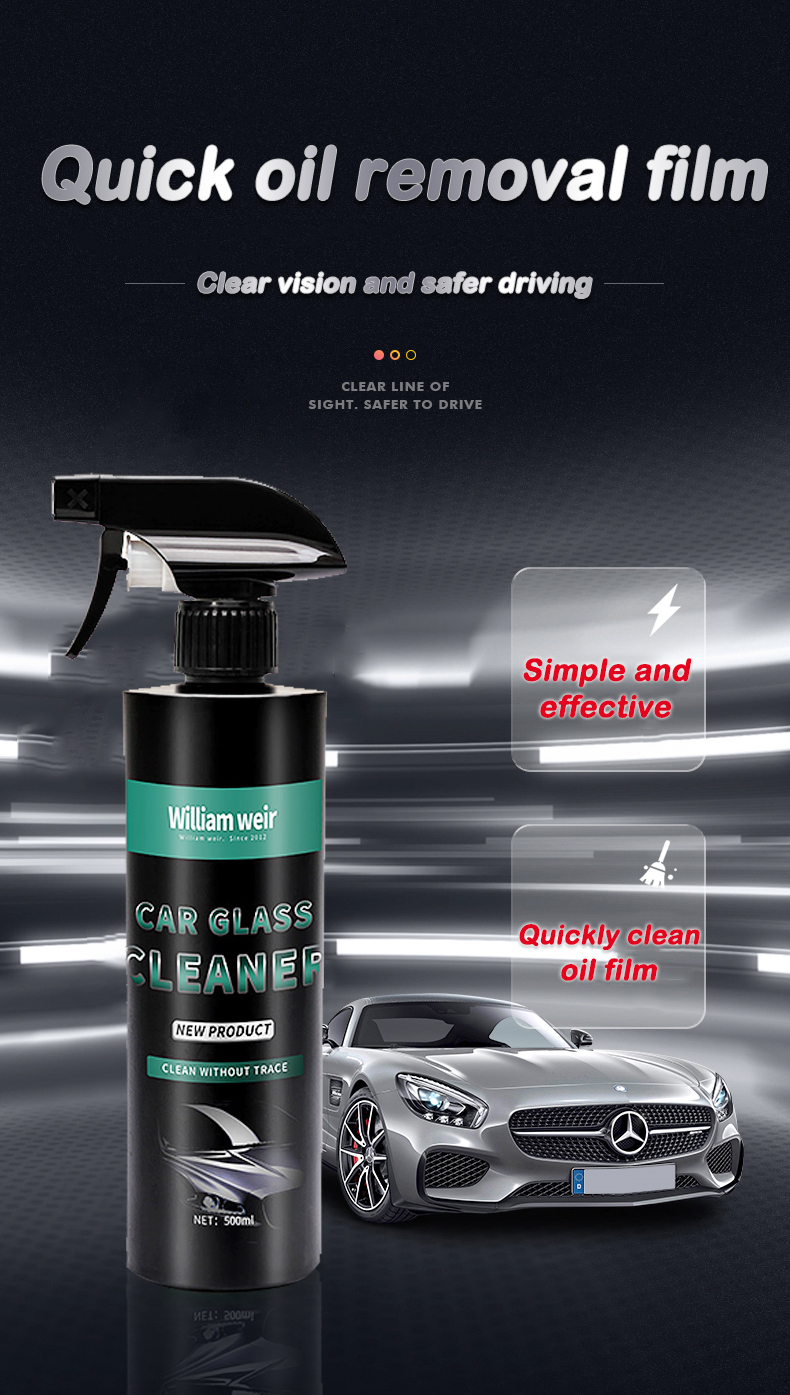 Car glass cleaner 500ml windshield Anti Rain spray Watermarks and Acid ...