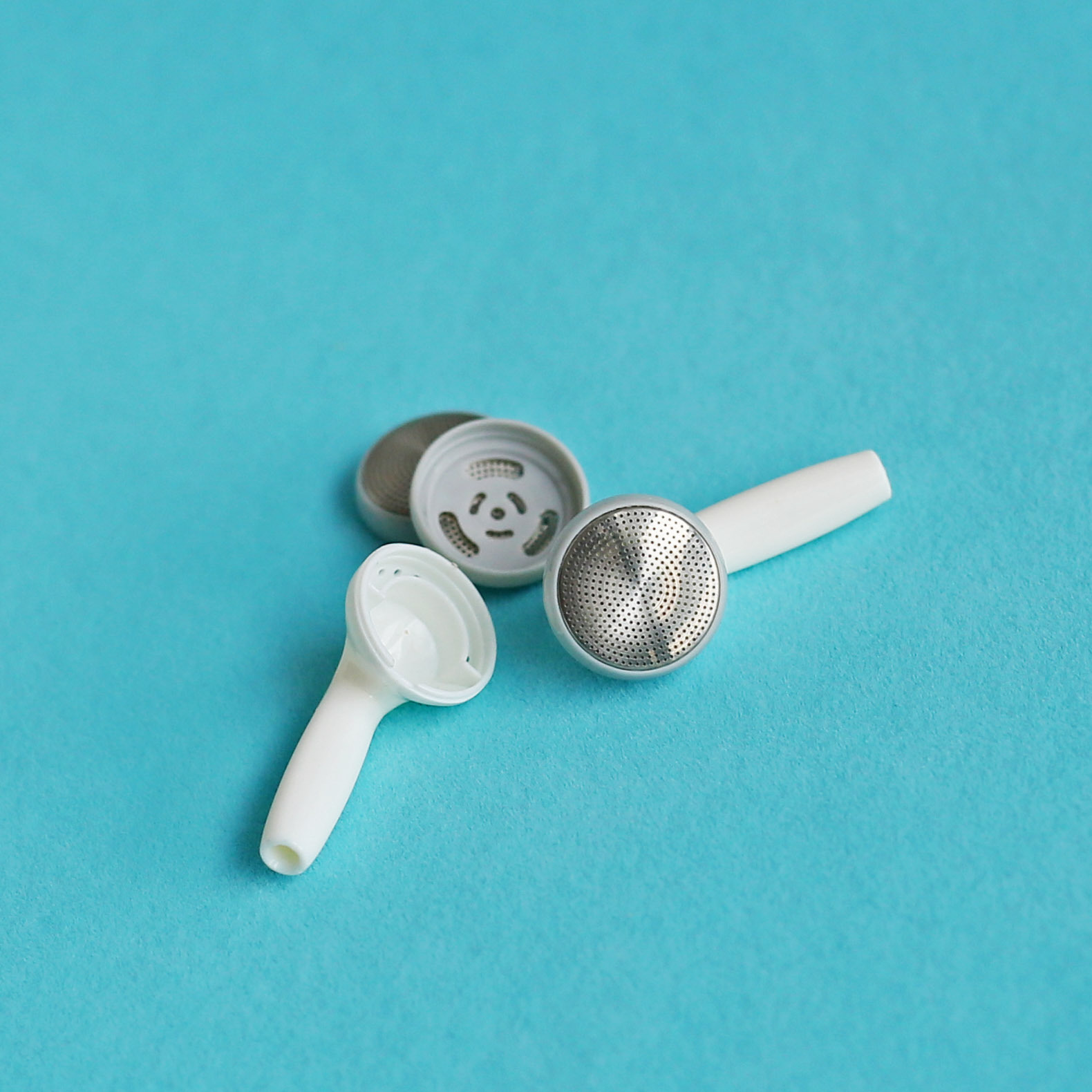 10 Pair/Lot Diy 15.4mm Earbuds Shell Flat Head Earbuds Housing Diy ...