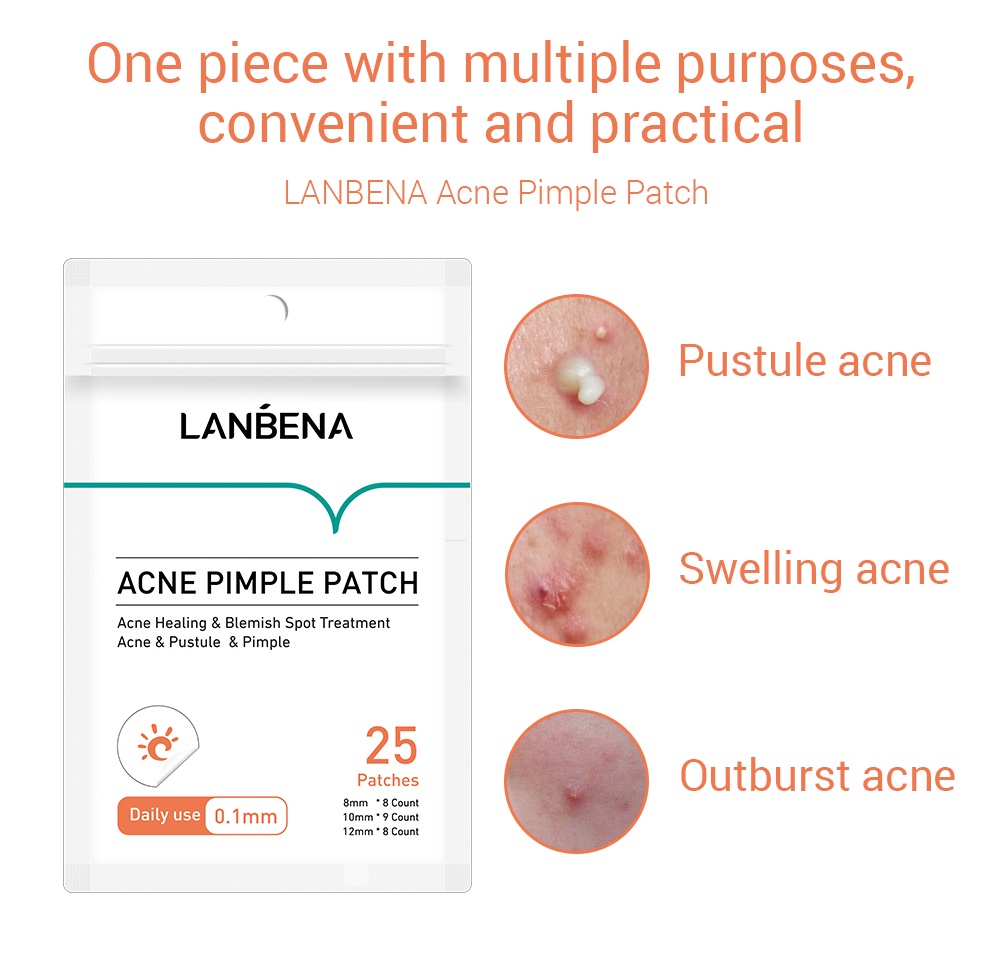 Lanbena Pimple Patch Acne Treatment Patch Acne Stickers Blemish Pimple ...