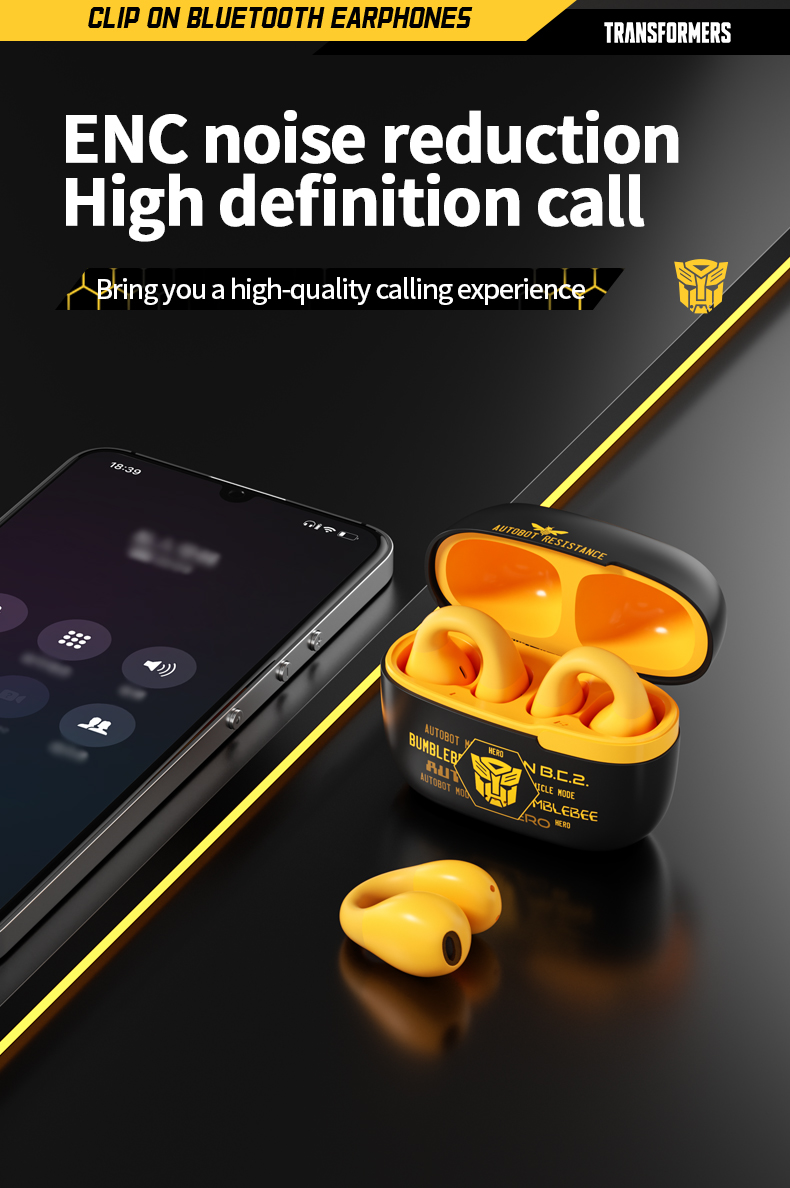 Transformers TF-T05 TWS Bluetooth Earphones Noise Reduction HIFI Stereo ...