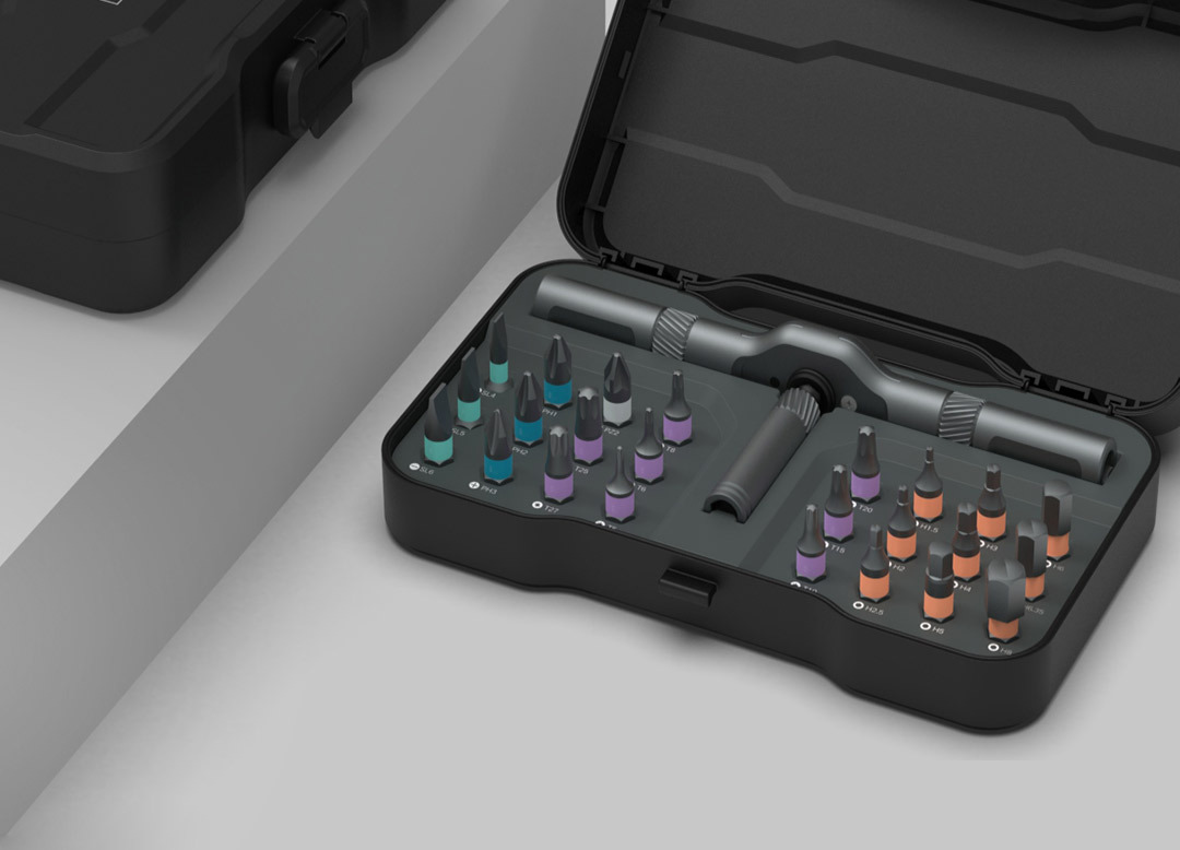 Duka 24 in1 Tool Kit RS1 Mechanical Tools Box Spanner Socket ...