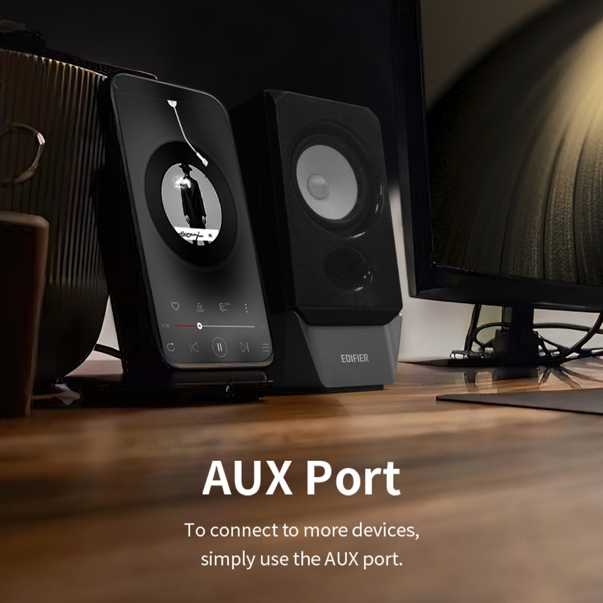 Edifier R19BT PC Bluetooth 5.3 Speaker High-Resolution Full-Range Audio ...