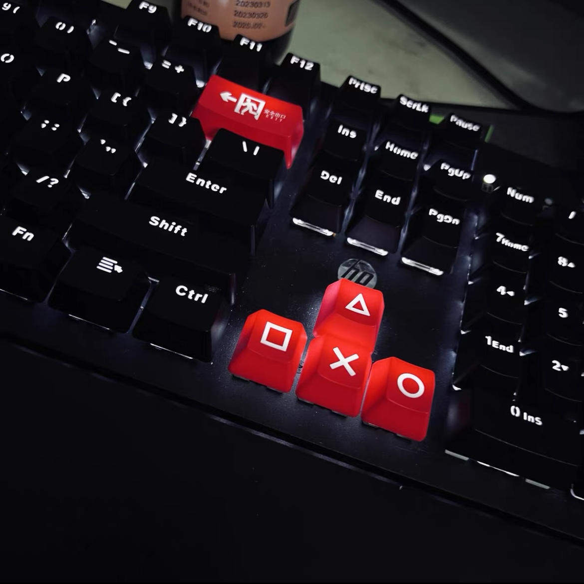 Colorful PSP Directional Buttons Heat Transfer Printed Keycaps | Shopee ...