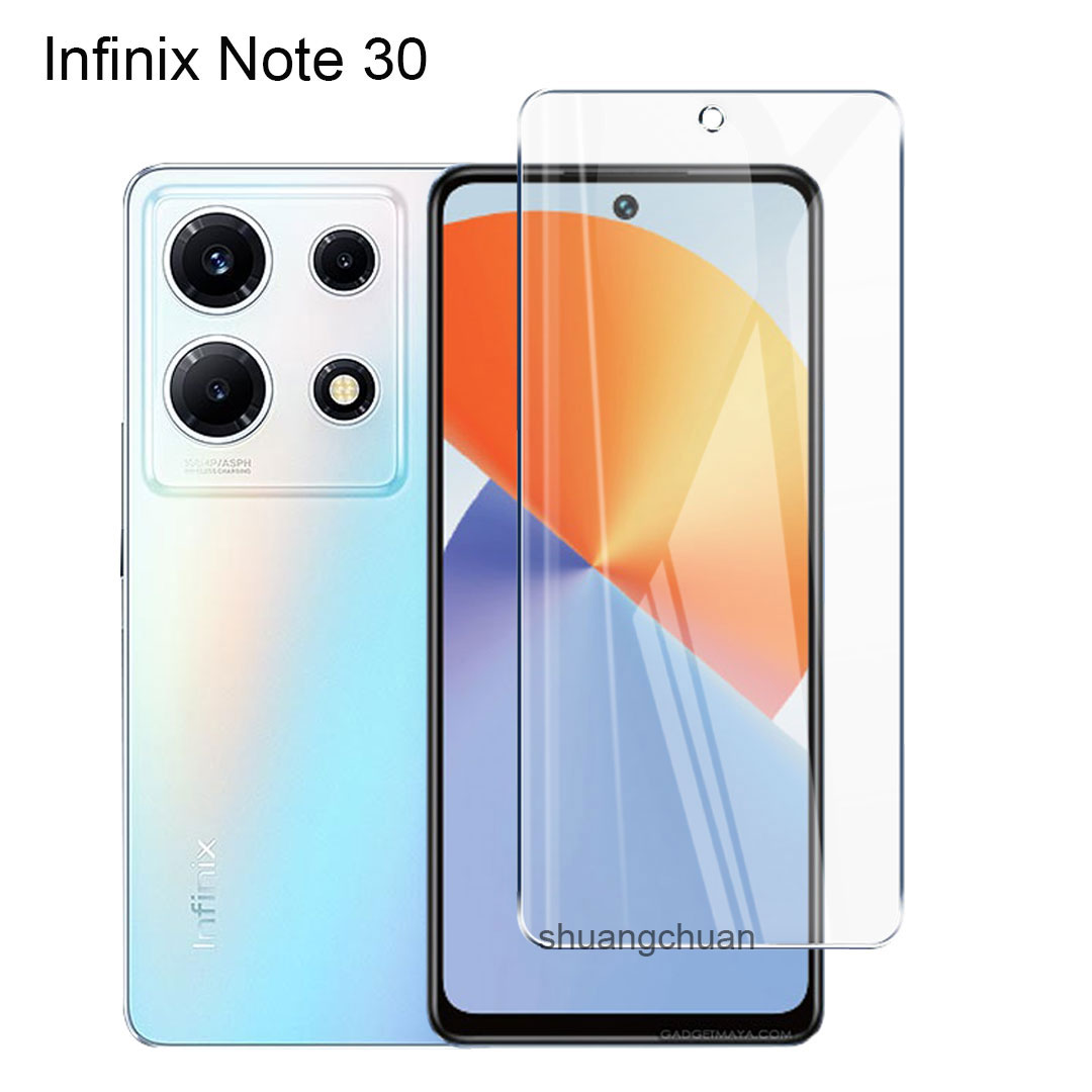 2 in 1 Infinix Note 30 5G Infinix GT 20 pro tempered Glass 3D HD Screen ...
