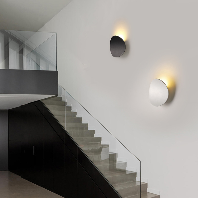 Nordic Minimalist Wall Lamp Indoor Led Modern Bedroom Bedside Lamp ...
