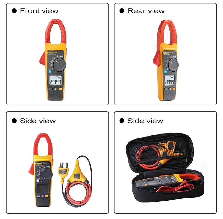 Fluke 376 FC 1000A AC/DC True-RMS Clamp Meter With Insulated Hand Tool Starter Kit Measures ...