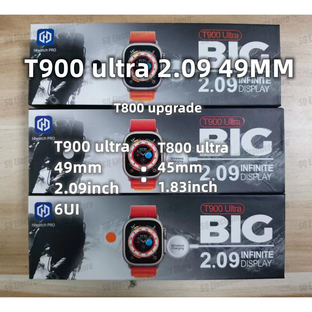 2024 New T900 Ultra Super Smart Watch Series Super Bluetooth Call IP67 ...