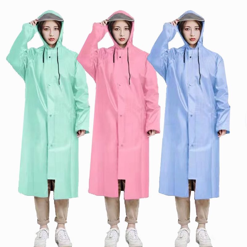 Adult poncho raincoat motorcycle bike Makapal Kapot waterproof raincoat PVC raincoat | Shopee ...