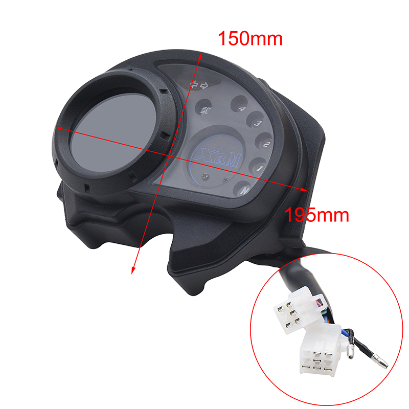 2023 New Digital Motorcycle Speedometer Odometer Instrument Composition ...