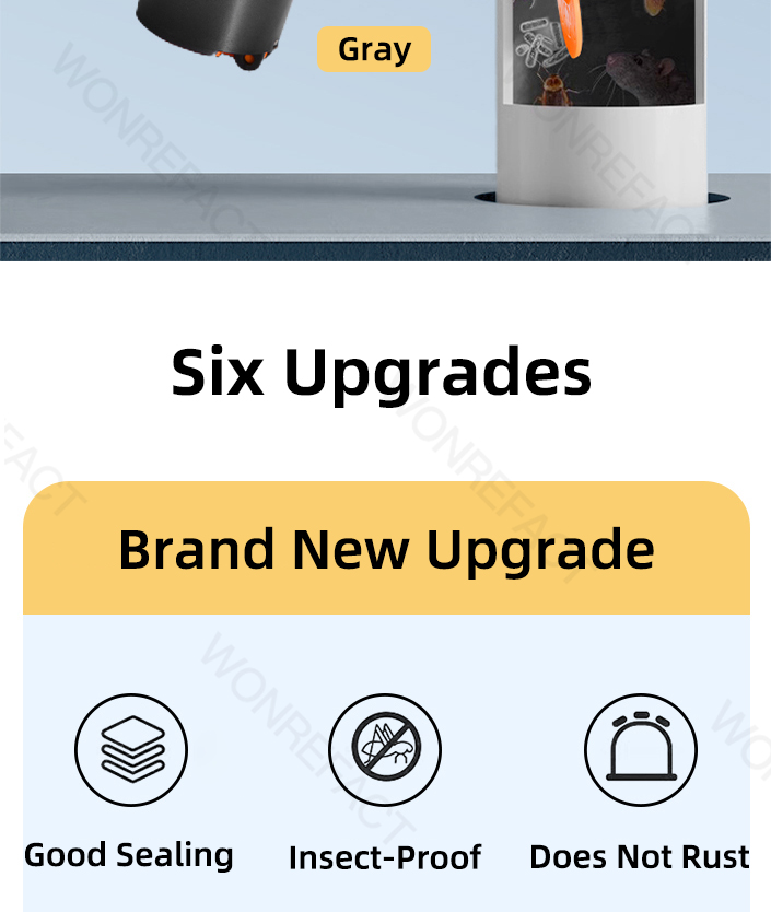 Pipe Odor-proof Sealing Plug Cover Kitchen Bathroom Sink Sewer Pipe ...