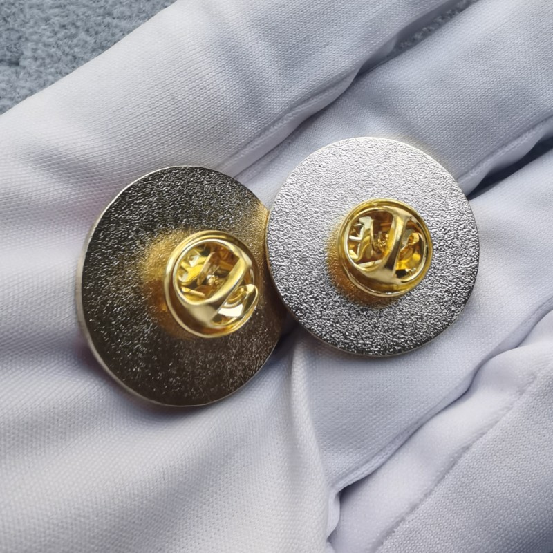 Fashion Accessories Gold Plated SCAN Collar Pin Brooch Pin Size 1 Inch ...