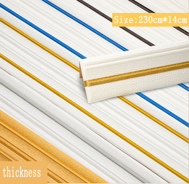 Wallpaper 230CM*14CM Wall Inner and Outer Corner Ceiling Decoration ...