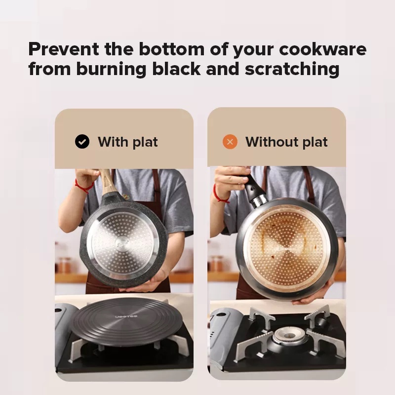 Ready Stock 28cm Heat Diffuser for Gas Stove Heat Conduction Plate Thaw Board Anti-Burning Heat ...