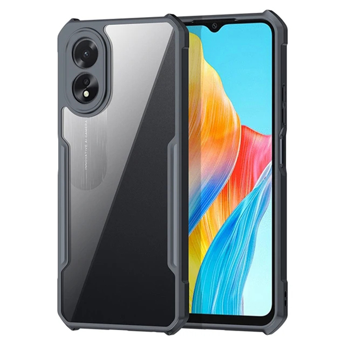 Shockproof Clear Case Oppo A78 A58 A58x A38 A18 A79 A98 A57 A77 A17 A55