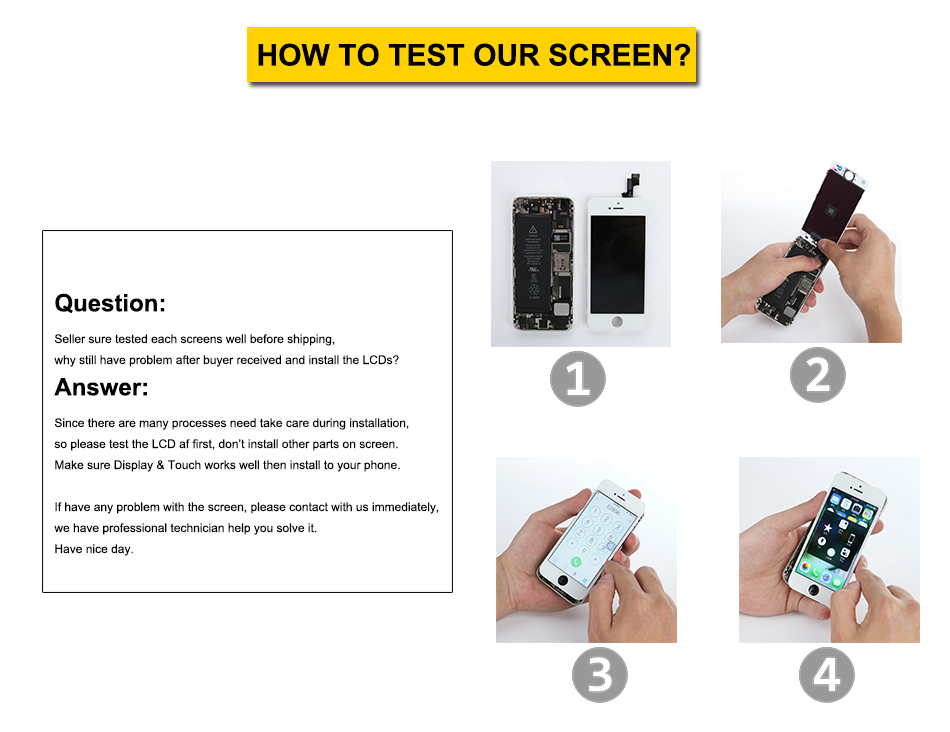 LCD Touch Screen For 6/6S/6P/6SPlus/7/7Plus/8 /8Plus/X/XS/XSMAX 11 ...