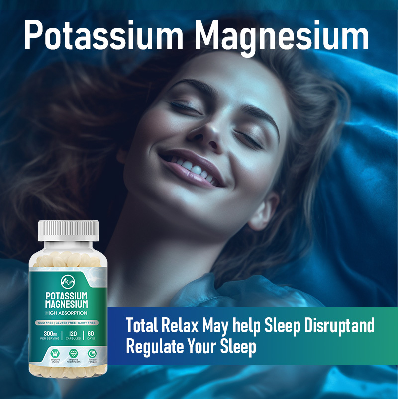 Minch Potassium Magnesium Capsule Potassium 200mg + Magnesium 100mg ...
