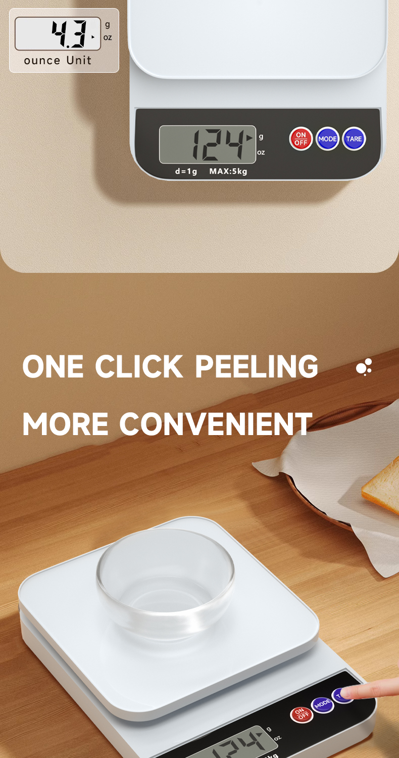 Accuway High Precision Kitchen Scale Baking Scale Electronic Scale ...