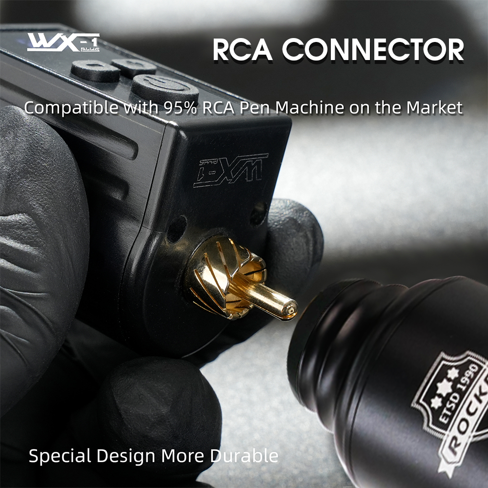 Wireless Rotary Tattoo Kit Complete Rocket Mini Tattoo Machine Pen Set ...