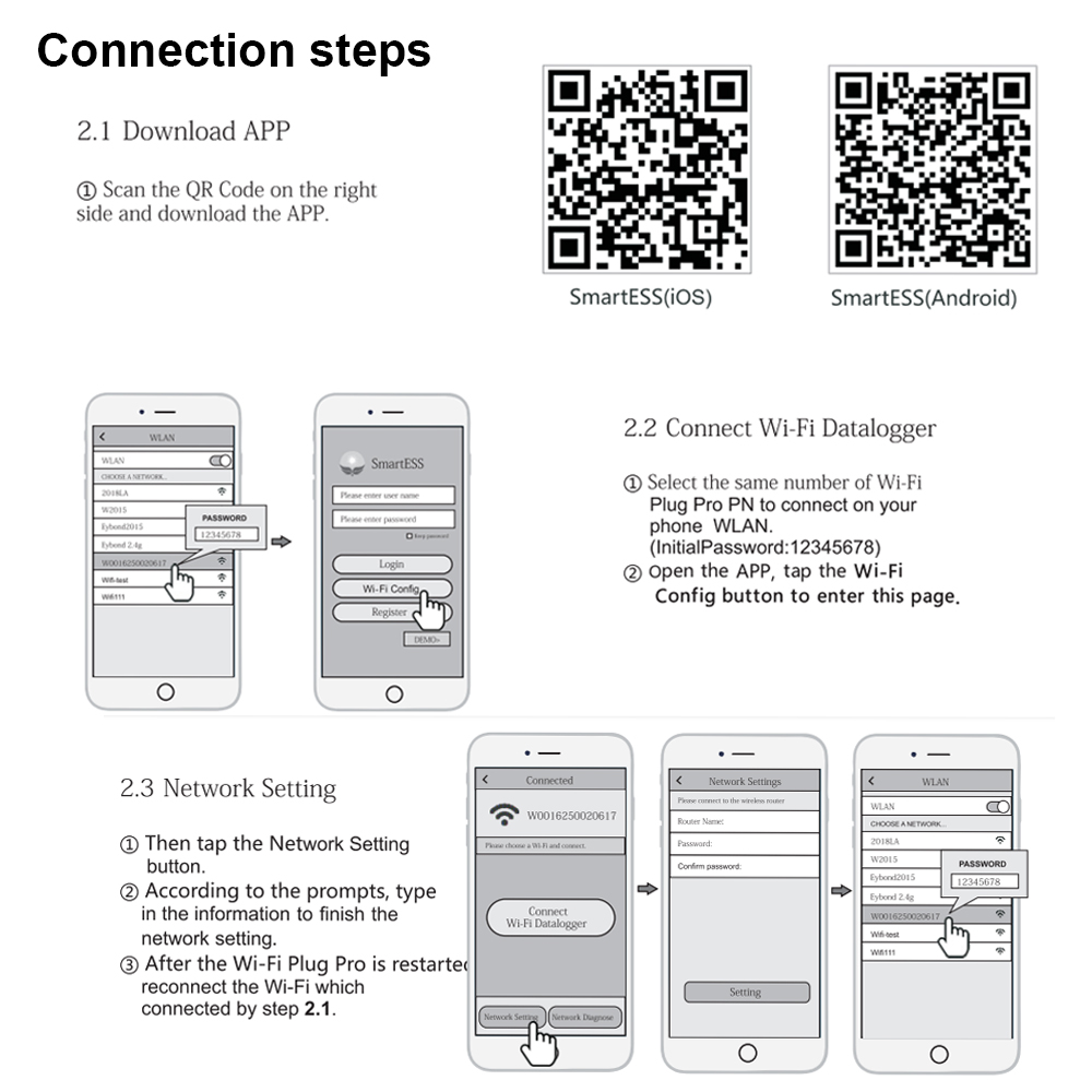 【Official Store】PowMr Brand Dedicated Wireless Network WiFi Module ...