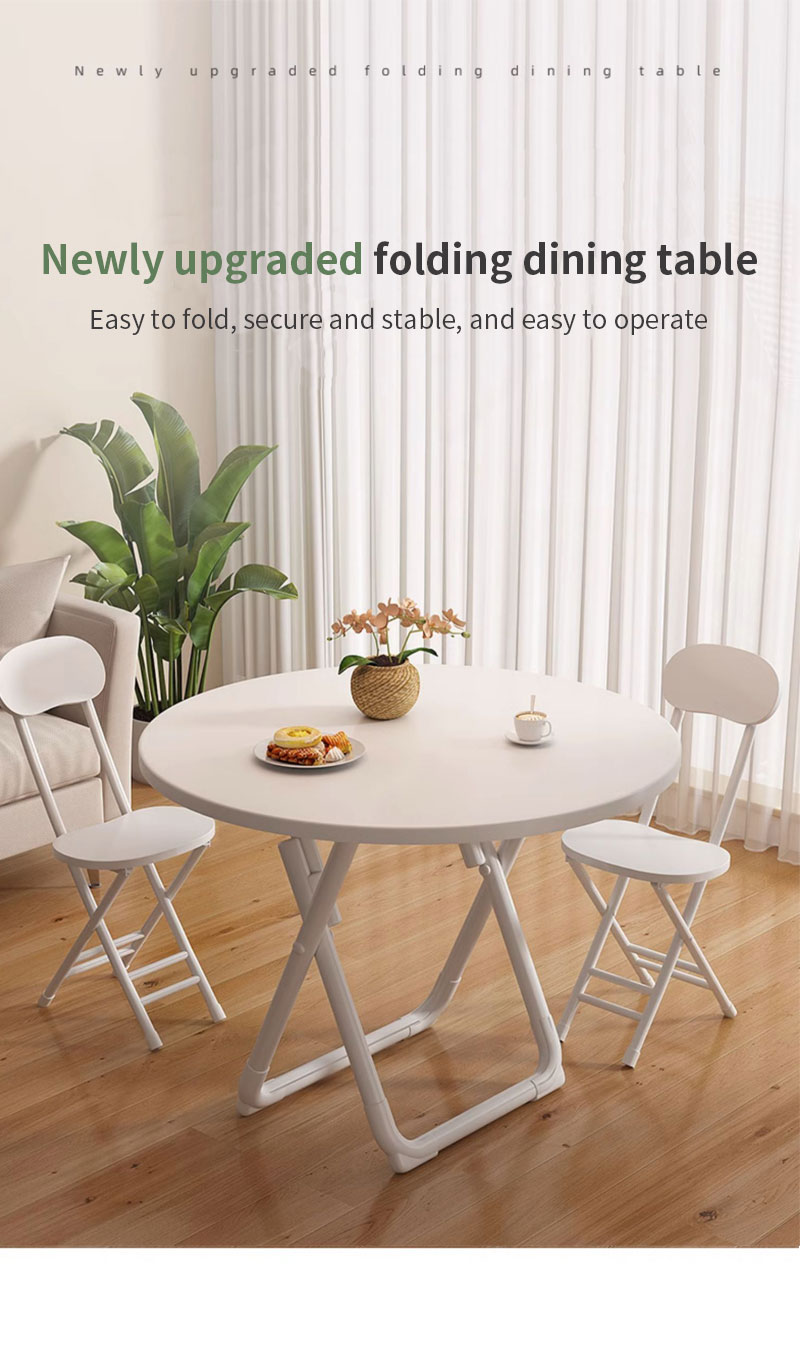 【65% discount-brand-new！】GYMDL Foldable table Dining table Portable ...