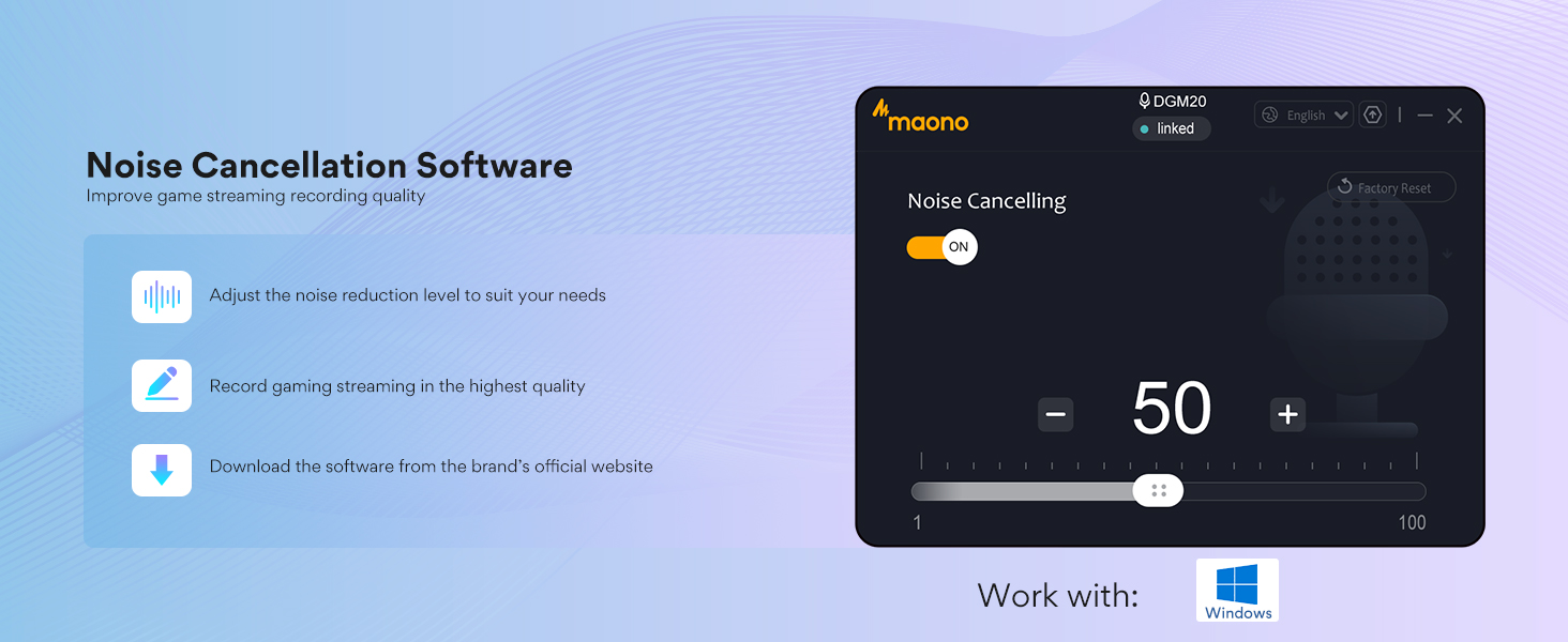 Maono DGM20 Gaming Microphone USB Microphone Mobile Phone Mic Desktop ...