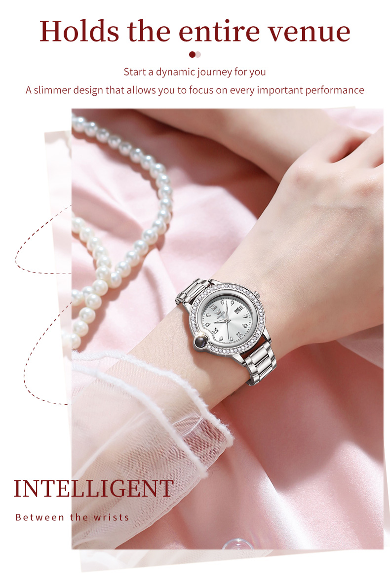 OLEVS New Arrived 2024 Wrist Watch For Woman Waterproof Original Relo ...