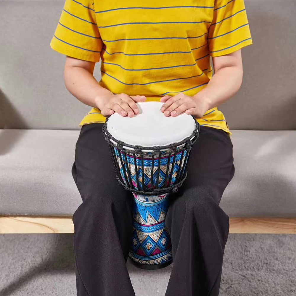 [LOCAL SHOP] 8 Inch Portable African Drum Djembe Hand Drum with ...