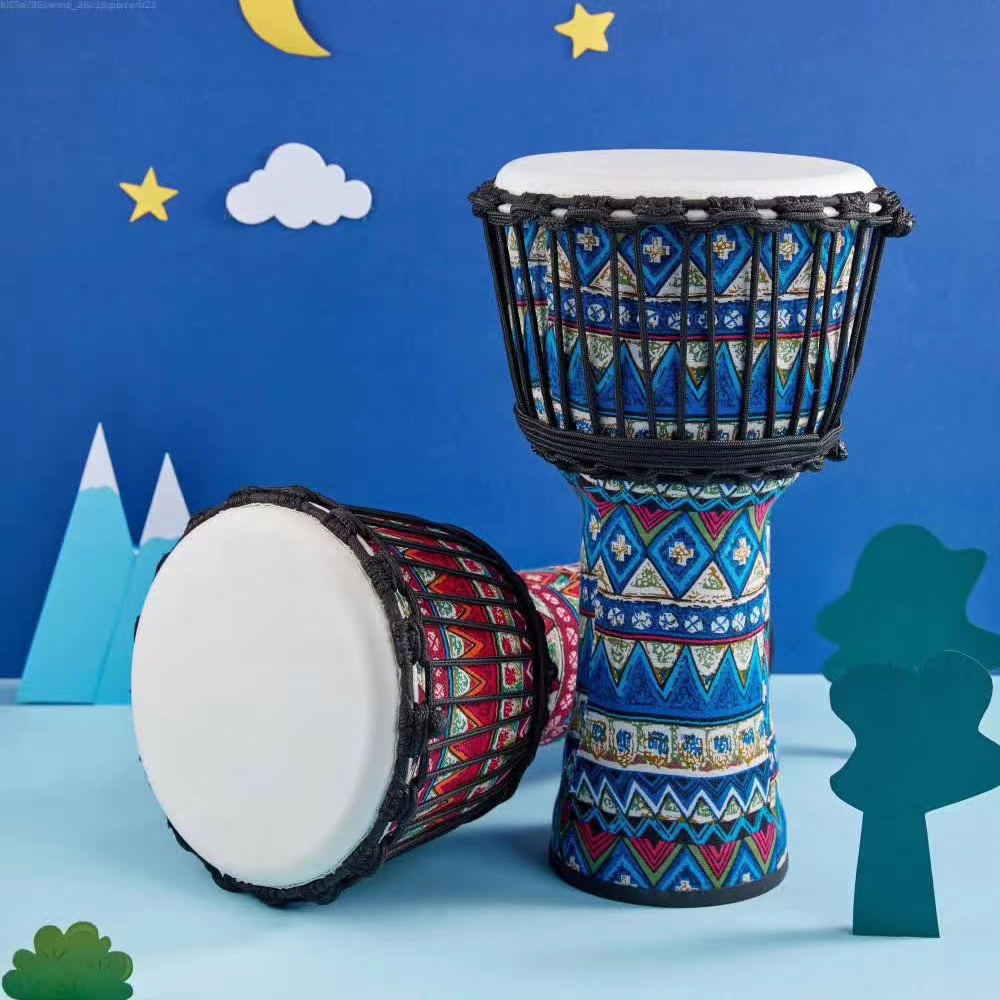 [LOCAL SHOP] 8 Inch Portable African Drum Djembe Hand Drum with ...